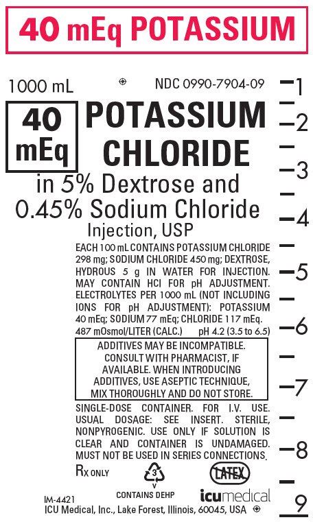 Potassium Chloride In Dextrose And Sodium Chloride Package Insert