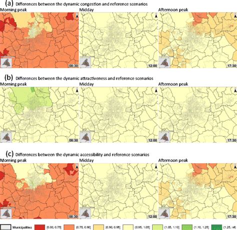 Differences Between The Dynamic Scenarios And The Reference Scenario