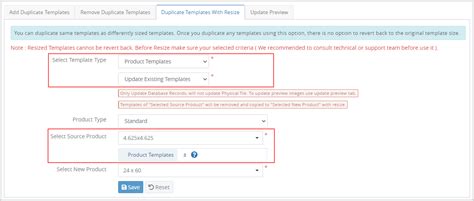 duplicate templates user manual