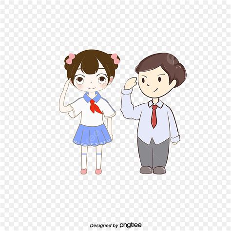 초등학생 일러스트 만화 인물 어린이 초등학생 Png 일러스트 및 Psd 이미지 무료 다운로드 Pngtree