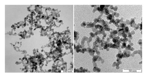 A Tem Micrograph And B Xrd Pattern Of Tio2 Nanoparticles