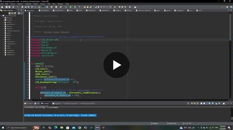 Embedded System Avr Microcontroller Atmega32 Car Parking Mahmoud Gamal