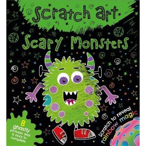 Scratch Art Fun Mini Scary Monsters ⋆ Spend With Us Buy From A Bush