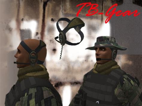 Second Life Marketplace Military Intercom Headset By Topshooter Barbosa