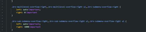 important in css declaration in bricks css layer is impossible to
