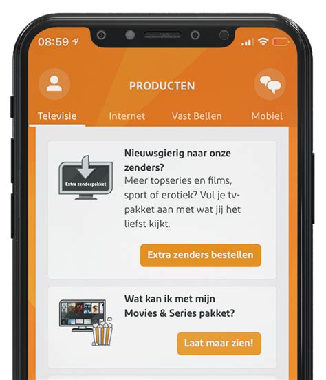 Mijn Ziggo App Alle Service Op Zak Klantenservice Ziggo
