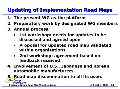 PPT ESafety Implementation Road Map PowerPoint Presentation Free Download ID