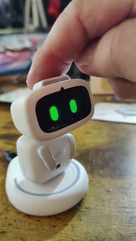Aibi Robot More Double Tap Reactions Livingai Aibipocketrobot Aibi