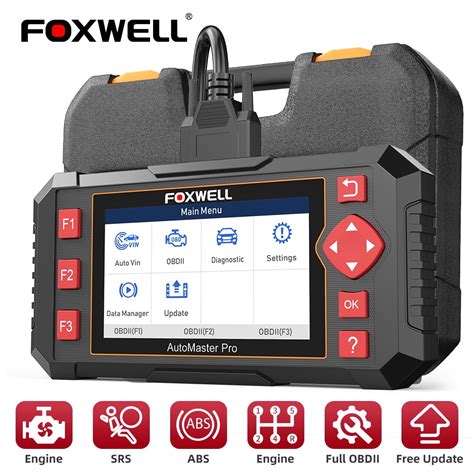 Foxwell Auto Computer Vehicle Reset Obd2 Scanner Four System