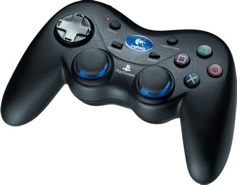 Logitech Ps2 Controller Cordless Action Game Amazon Fr Informatique