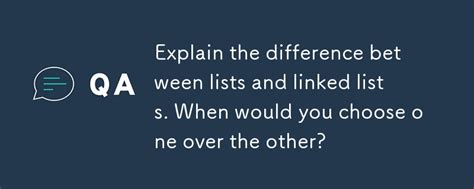 說明列表和鏈接列表之間的區別。您什麼時候選擇另一個？ Python教學 Php中文網
