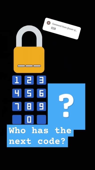 Predict The Next Code Puzzle Code Puzzlesolving Codesolution Youtube