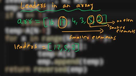 11leaders In An Array Arrays Python Gfg Must Do Coding
