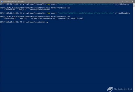 microsoft windows nano server 2016 10 0 14300 1010 the collection book