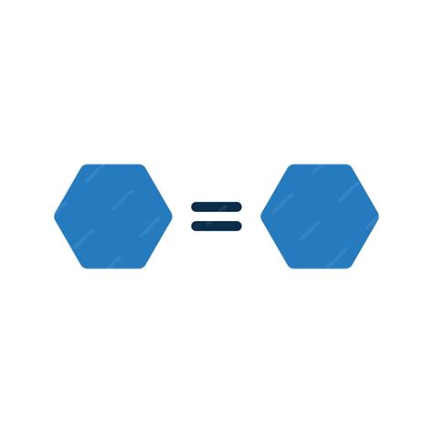 Premium Vector Equal Same Icon