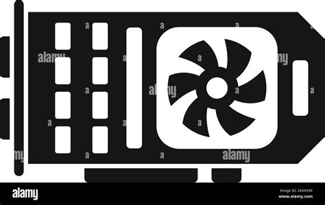 Motherboard Gpu Icon Simple Vector Computer Card Digital Memory Stock Vector Image Art Alamy