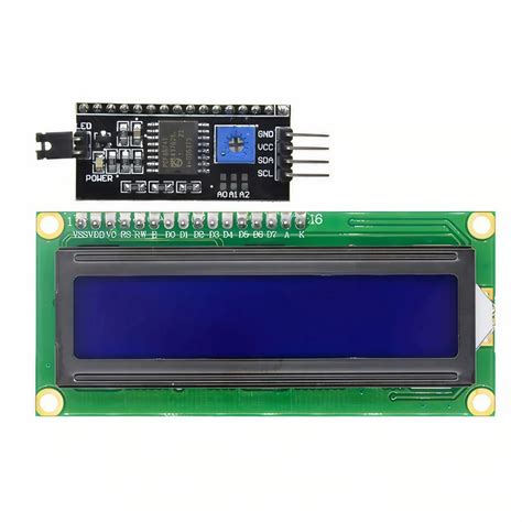 Serial Blue Backlight LCD Module IIC I C TWI At Piece LCD Display In Pune ID