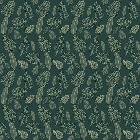 Premium Vector Flora Seamless Pattern 001