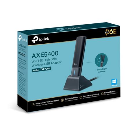 TP Link Archer TXE70UH AXE5400 Wi Fi 6E High Gain Wireless USB Adapter AGZ Technology