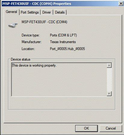 MSPdebug With USB FET UIF Does Not Work On Windows MSP Low Power Microcontroller Forum MSP