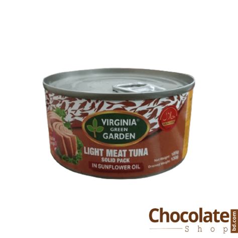 Virginia Green Garden Light Meat Tuna In Sunflower Oil Price