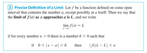 Single Variable Calculus Precise Definition Of A Limit R Calculus