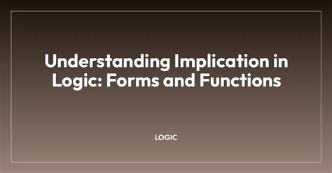 Logic • Philosophy Institute