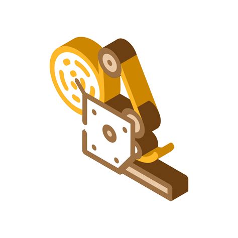 Labeler Factory Tool Isometric Icon Vector Illustration Vector Art At Vecteezy