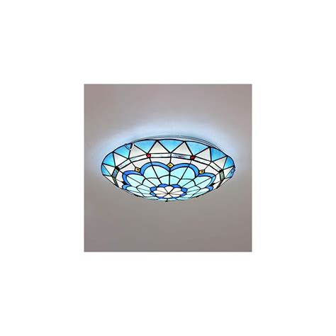 Buy Ceiling Light Xindar Tiffany Style Stained Glass Light Fixtures Ceiling Mediterranean Dome