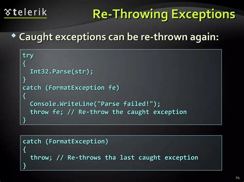 C Exceptions Handling Ppt