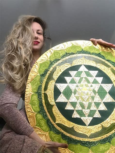 Янтра Картина мандала Шри янтра в интернет магазине на Ярмарке Мастеров Янтра Новосибирск