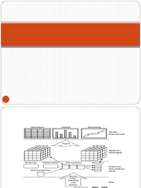 Lecture6 Three Tier Architecture 11052016 Pdf Data Warehouse Databases