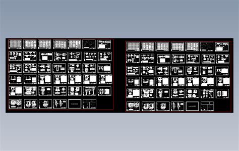 城市规划通用图集 Autocad 模型图纸下载 懒石网
