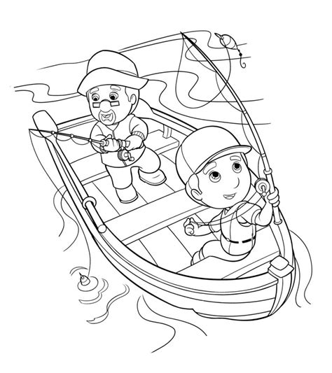 Раскраска Рыбалка 🖍. Раскрашиваем любимыми цветами бесплатно и с улыбкой 👍