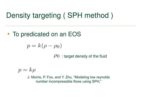 Ppt Two Way Coupled Sph And Particle Level Set Fluid Simulation Powerpoint Presentation Id