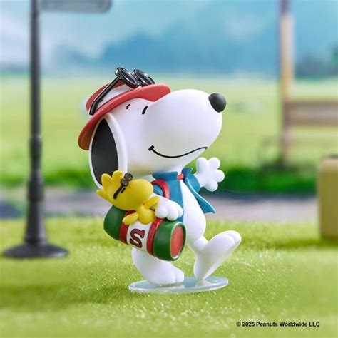 Miniso Blind Box Snoopy Travel Buddy Series Original Box Of 6