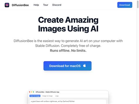 Diffusion Bee Aimagegenerators Com