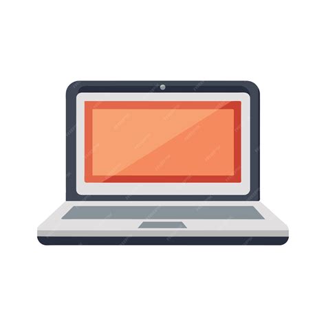 Premium Vector Laptop Isolated Flat Vector Illustration