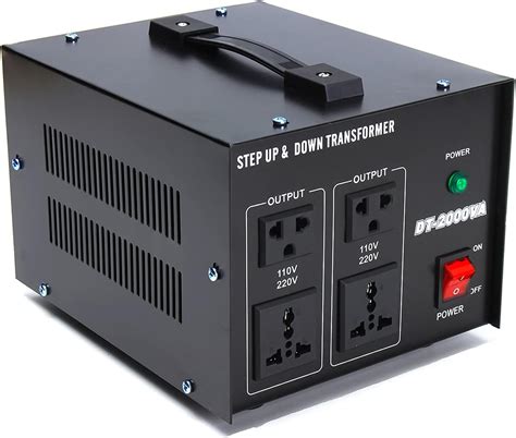 2000 Watt Stroomomvormer Voltage Converter 220 V Naar 110 V Step Up And