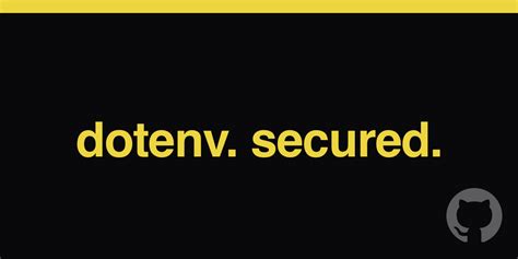 Github Dotenvxdotenvx A Secure Dotenvfrom The Creator Of `dotenv`