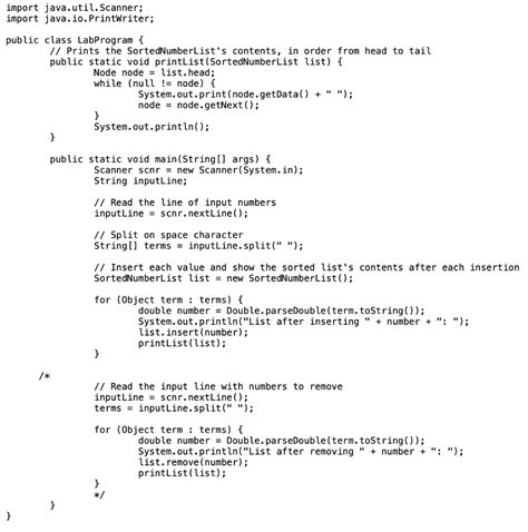 Solved Step 1 Inspect The Nodejava File Inspect The Class