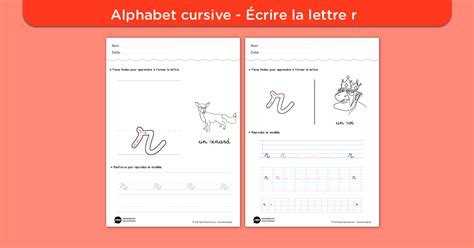 Écrire la lettre n minuscule cursive Fiche lettre n minuscule à imprimer