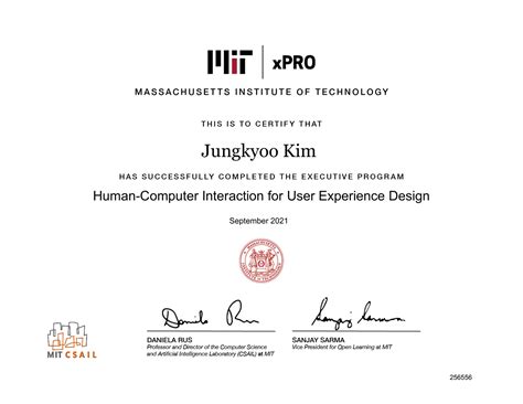 Mit Csail Hci For User Experience Design Certificate On Behance Mit Csail Hci For User Experience Design Certificate On Behance