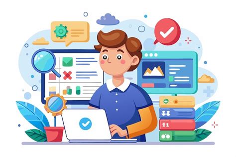 A Person Participates In Usability Testing Of A Customizable Cartoon