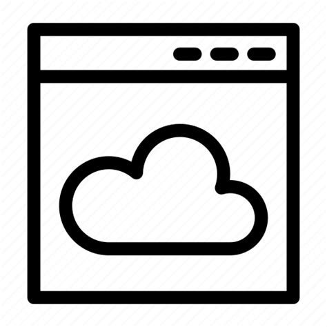 Browser Cloud Coding Computing Weather Web Design Icon Download On Iconfinder