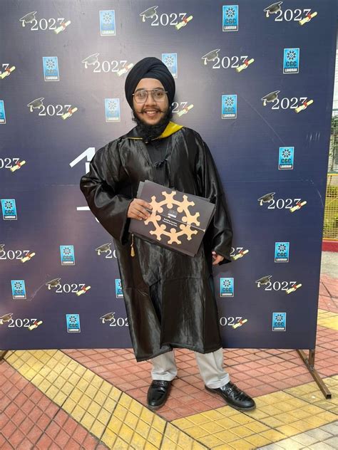 Harsimran Singh On Linkedin Convocation2023 Graduated