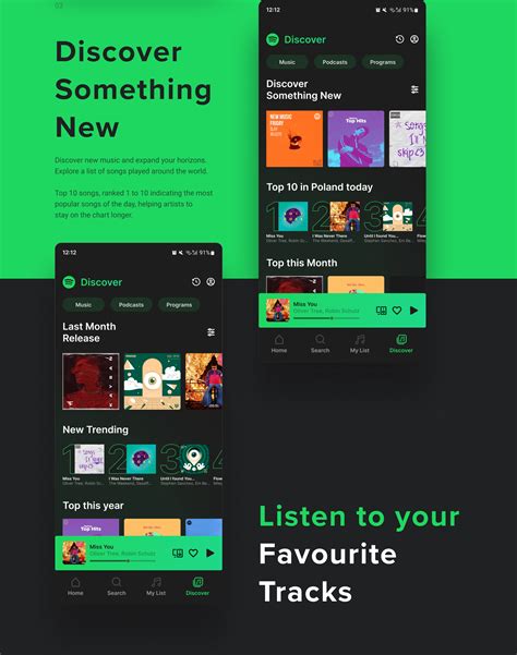 Spotify Ux Ui Design Revamp Behance
