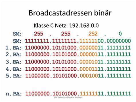 Ip Adressierung Und Subnetting 2 2 Youtube