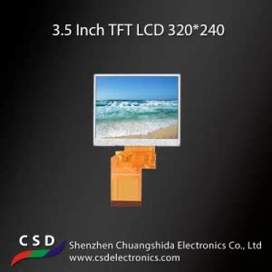 3 5 Inch LCD Monitor 3 5 Inch IPS LCD Module 320 240 Resolution With 54 Pin RGB Interface 58 8mm