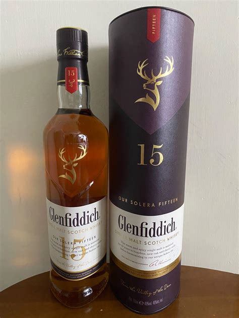 Glenfiddich 15 Years Single Malt Scotch Whisky 格蘭菲迪15年單一純麥威士忌 嘢食 And 嘢飲